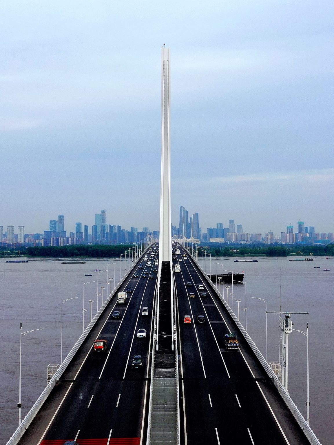 Nanjing Jiangxinzhou Yangtze River Bridge - Infrastructure Global