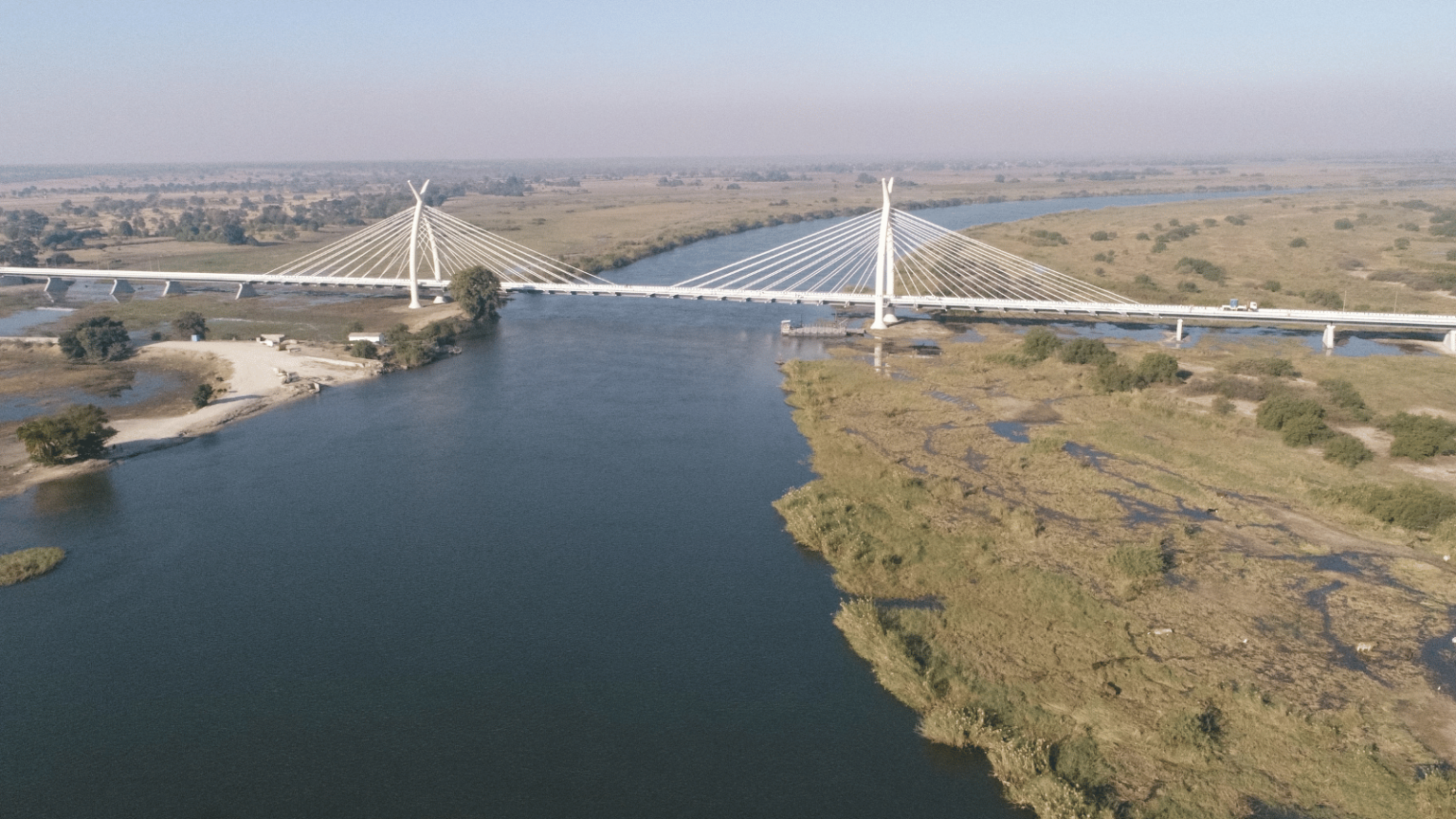 Okavango River Bridge in Mohembo Village - Infrastructure Global